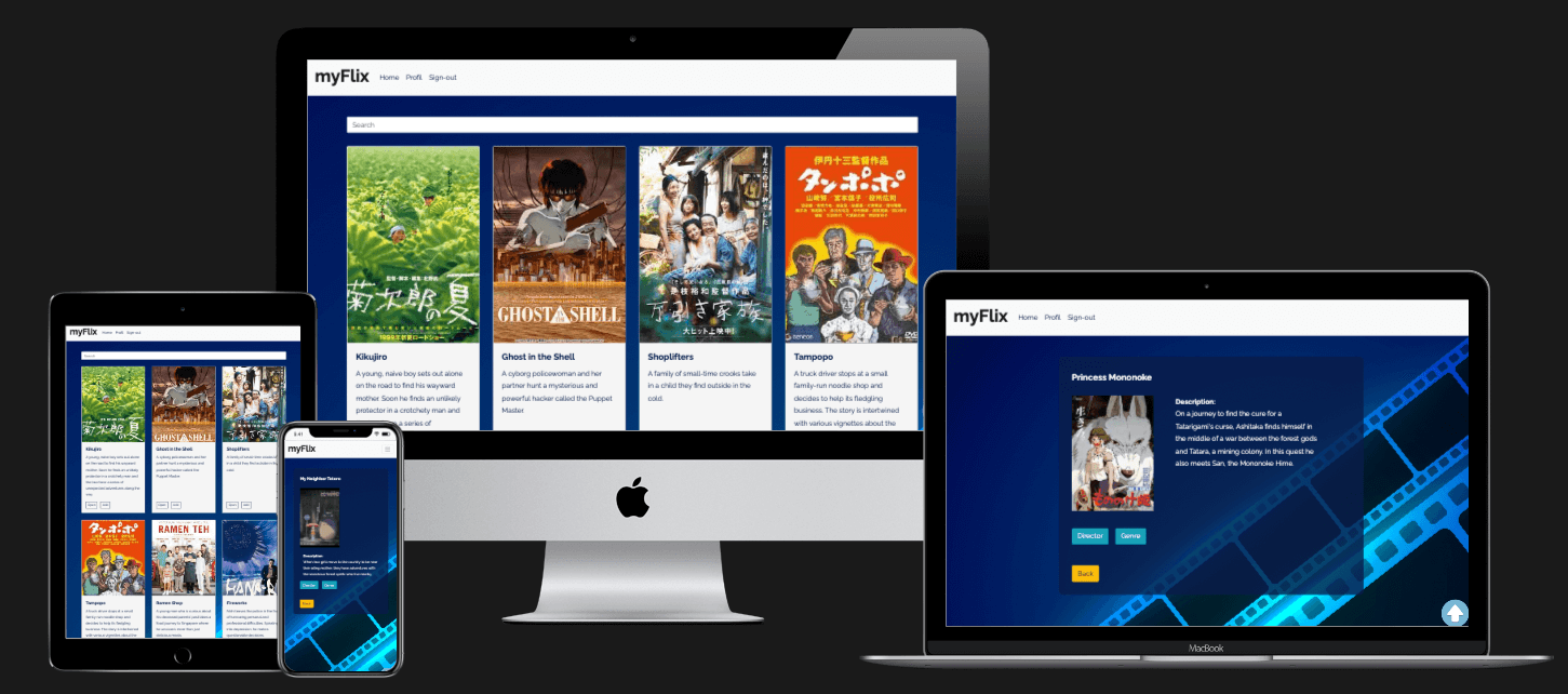 Case Study: myFlix movie app